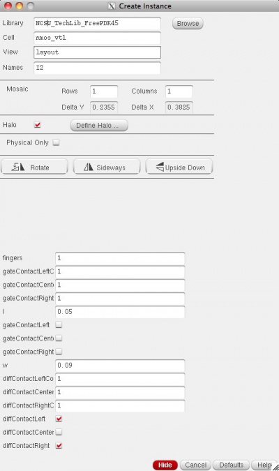 INV Layout Tutorial - Vlsiwiki